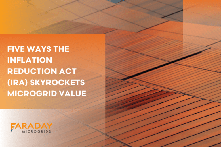 Five Ways the Inflation Reduction Act (IRA) Skyrockets Microgrid Value - Faraday Microgrids