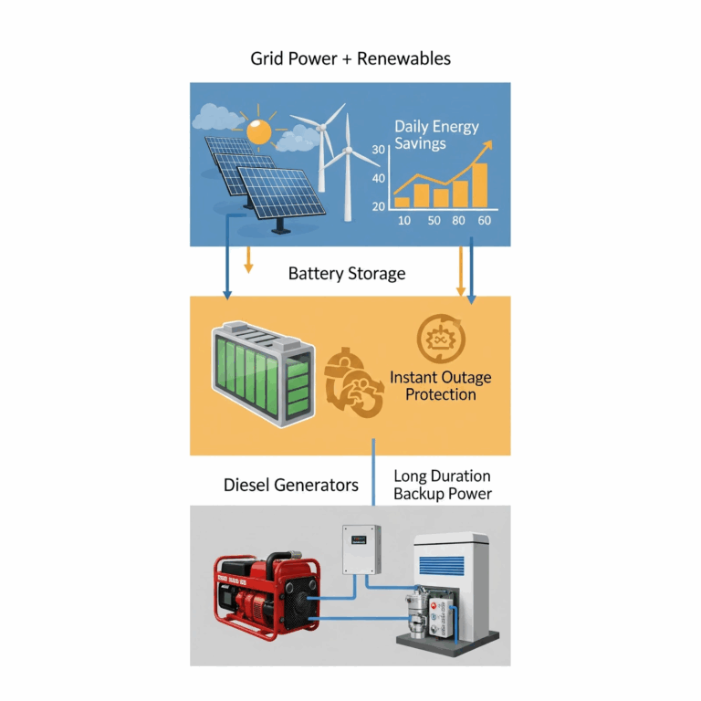 Designing Resilient Microgrids for Data Centers in 2025 - Faraday Microgrids